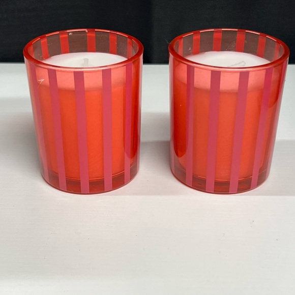 kate spade | Accents | Kate Spadetarget Collab Striped Red Candle Set ...